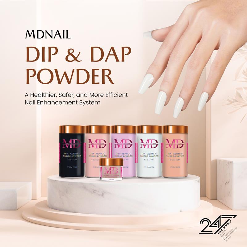 High Quality of MD Acrylic Powder Big Size 22oz - 247 Nail Supply UK