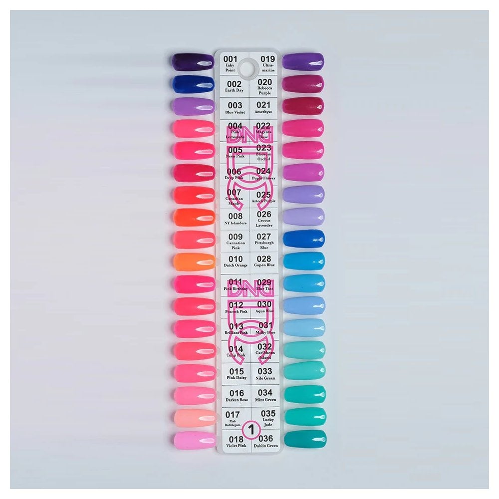 DND Duo Color Swatches Palette