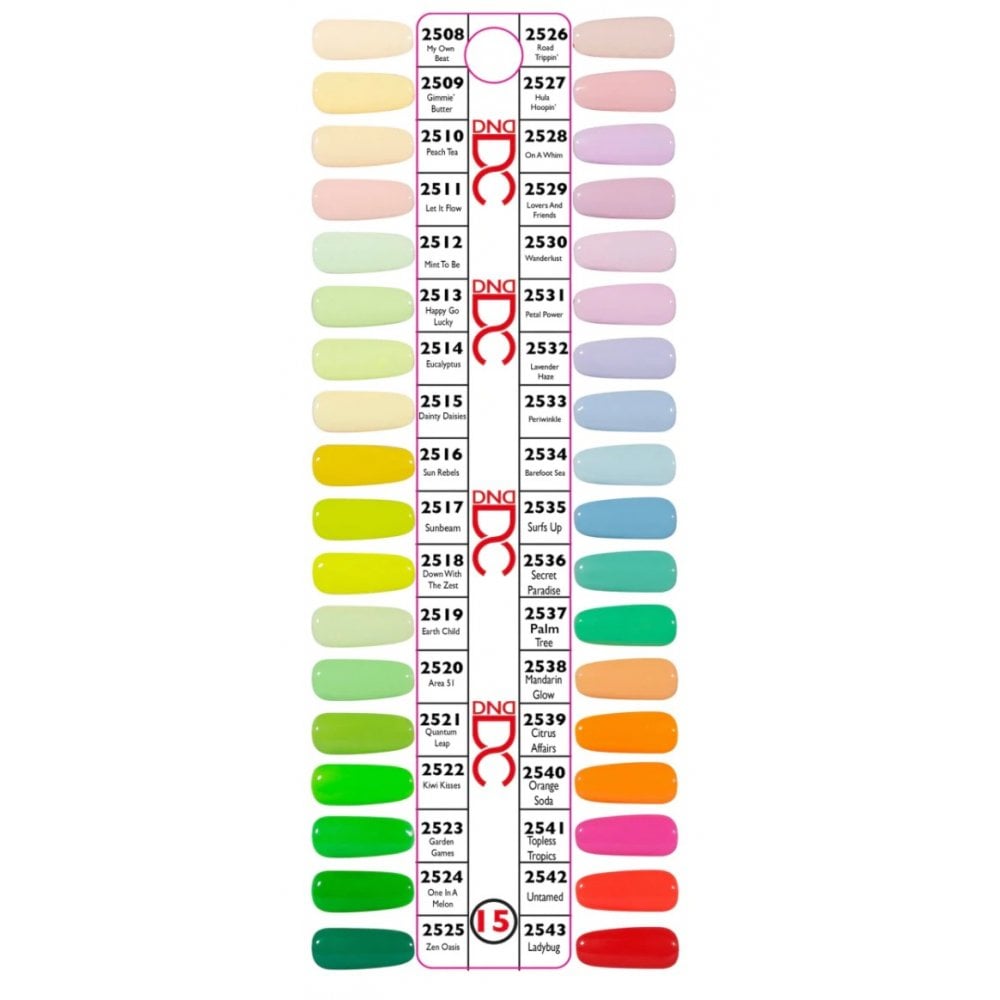 DND Duo Color Swatches Palette