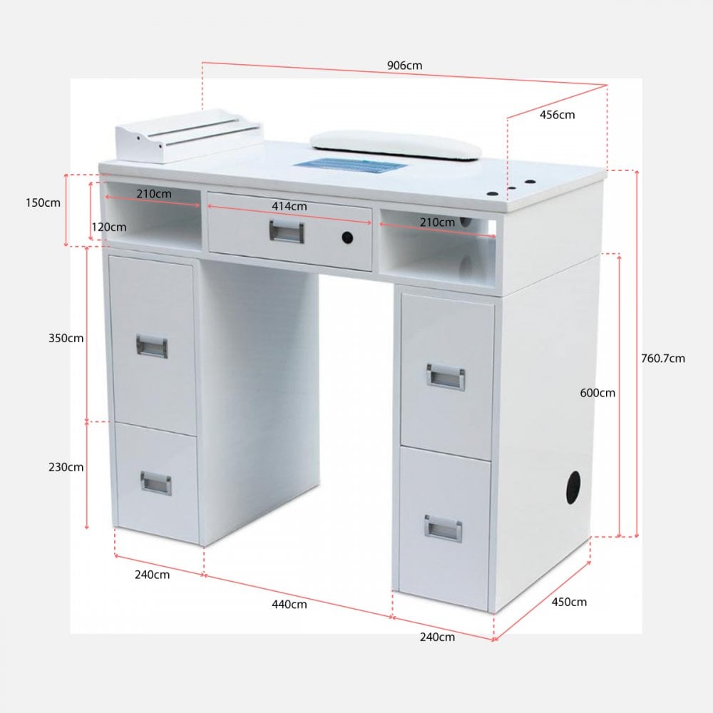 Manicure Nail Tables - Elevate Salon Experience with 247 Nail Supply